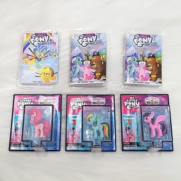 Toys | My Little Pony Set Worlds Smallest Micro Figures And Comics ...